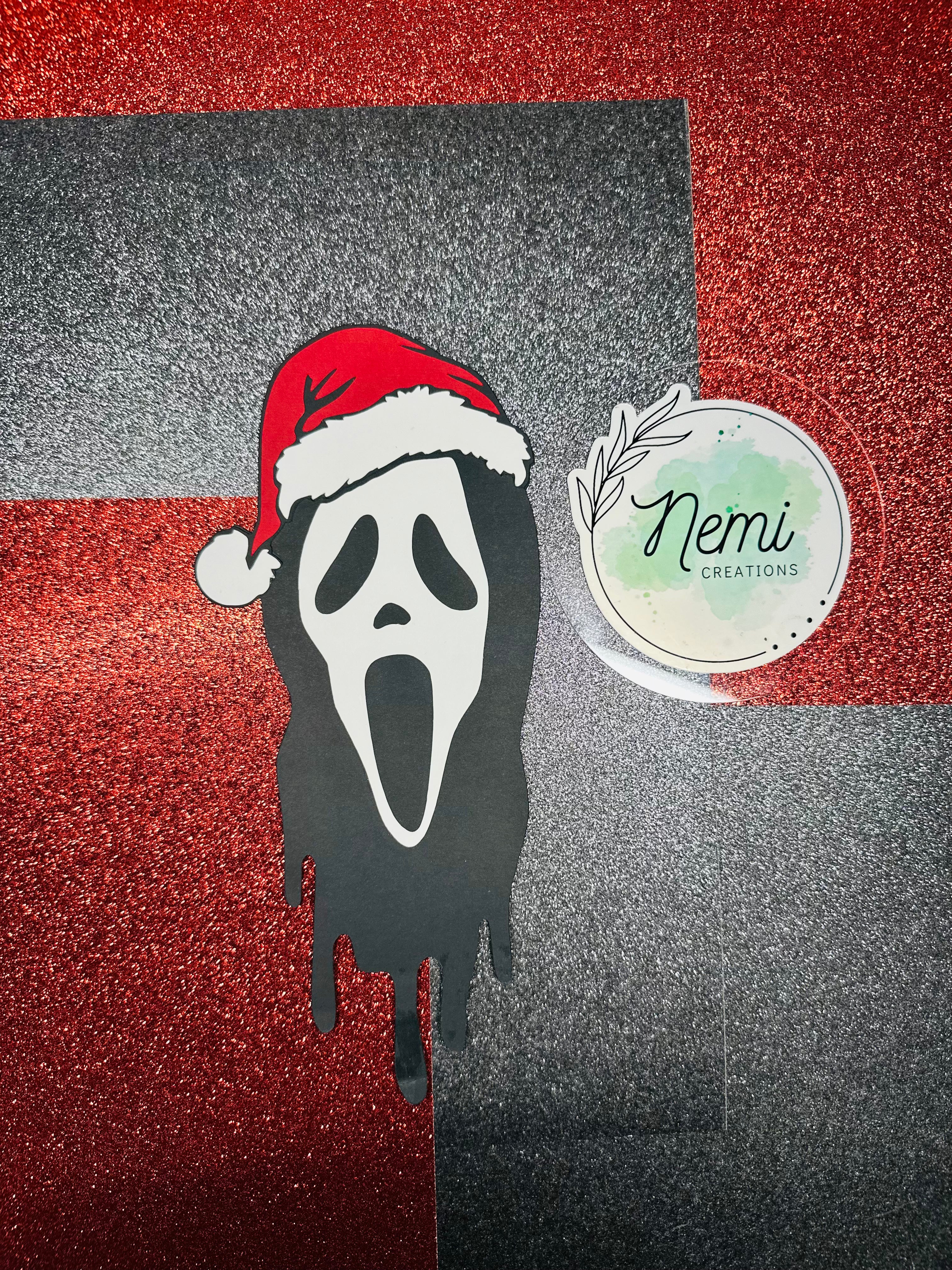 Ghostface Christmas Money Card – Nemi Creations