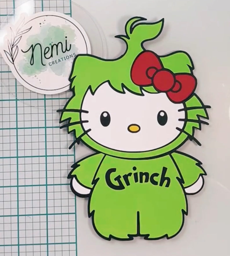 HK Grinch Money Card – Nemi Creations