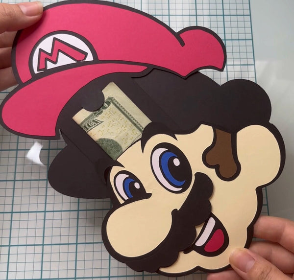 Mario Money Card DIGITAL SVG FILES – Nemi Creations